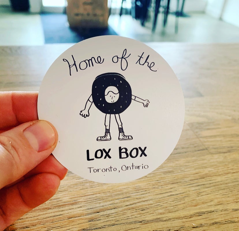 L+S Lox Box Magnet | Lox + Schmear